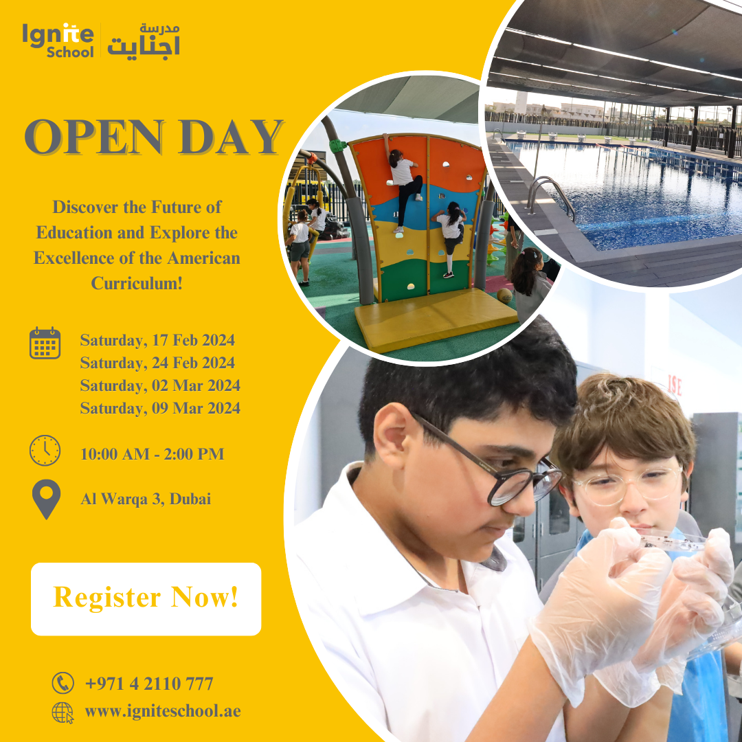 Best American Curriculum School in Dubai, Al Warqaa | Ignite School Dubai