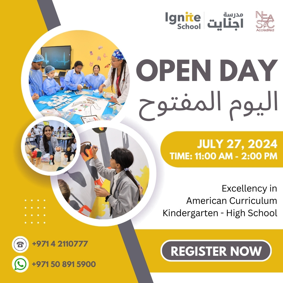 Best American Curriculum School in Dubai, Al Warqaa | Ignite School Dubai